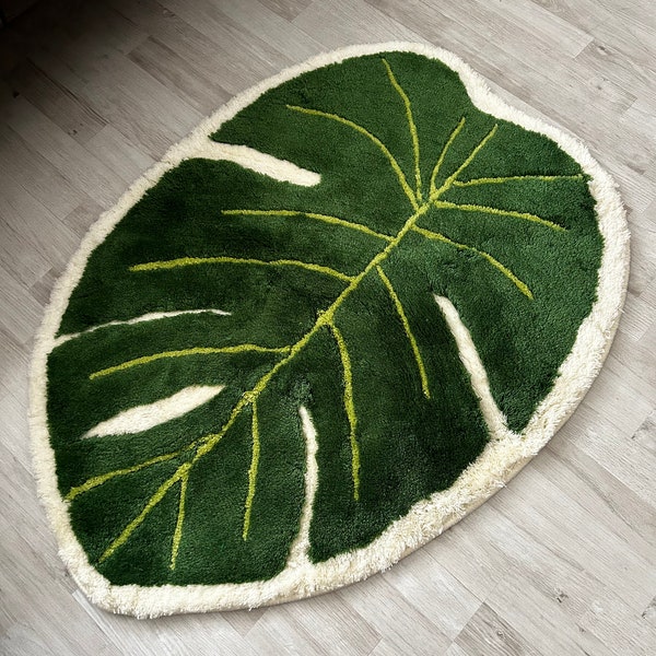 Leaf Rug - Etsy
