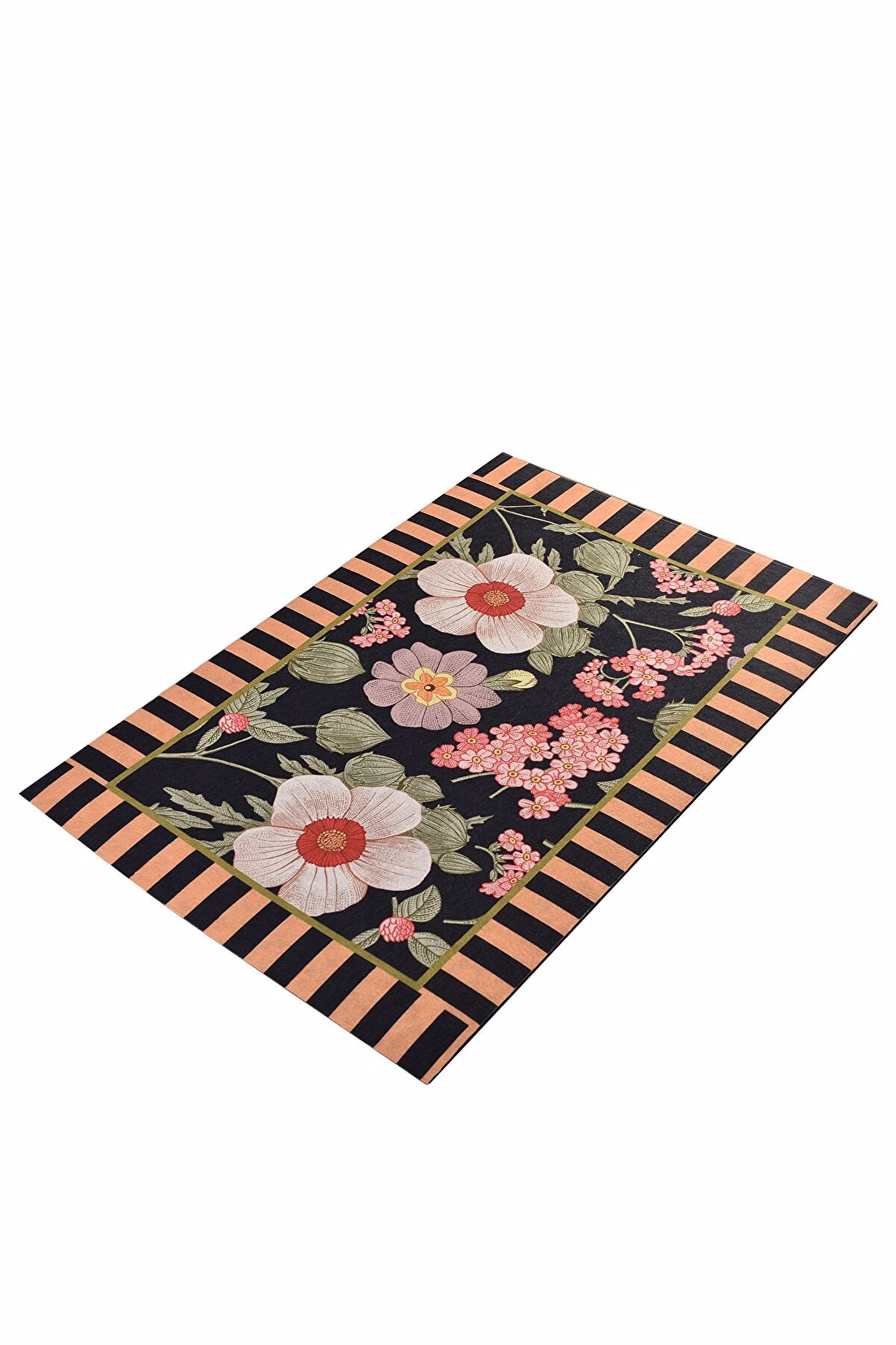 Spring Flowers Welcome Home Doormat Flower Theme Doormat - Etsy