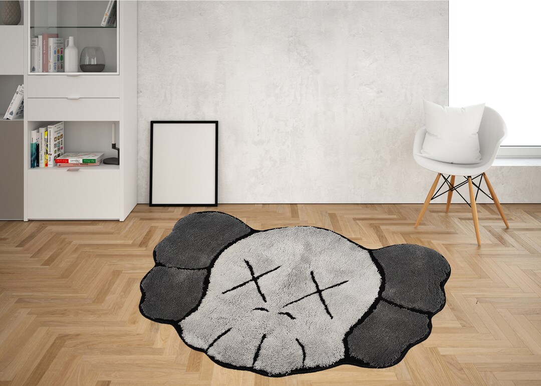 KAWS Handmade Tufted Rug Gift for Kaws Lover Anime Rugs - Etsy