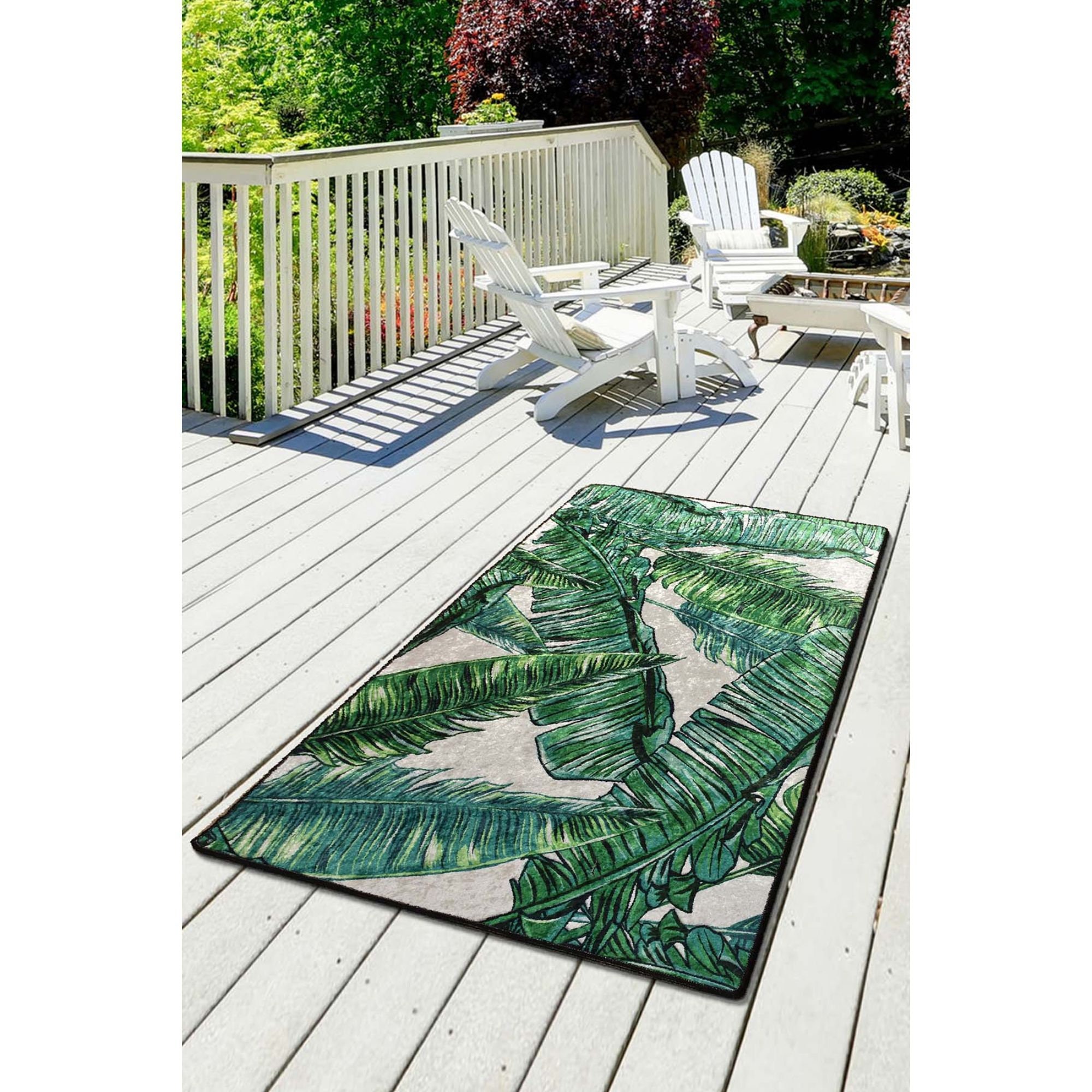 Monstera Tropical Leaf Area Rug Living Room Area Rug Green Rug - Etsy