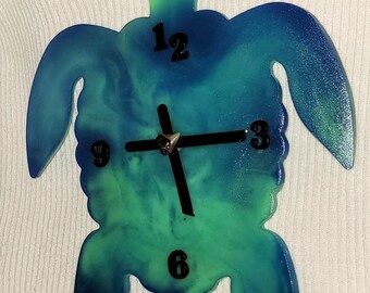 Sea Turtle Clock | Etsy