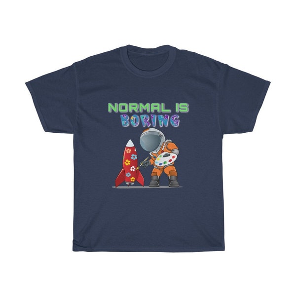Normal is Boring - Etsy