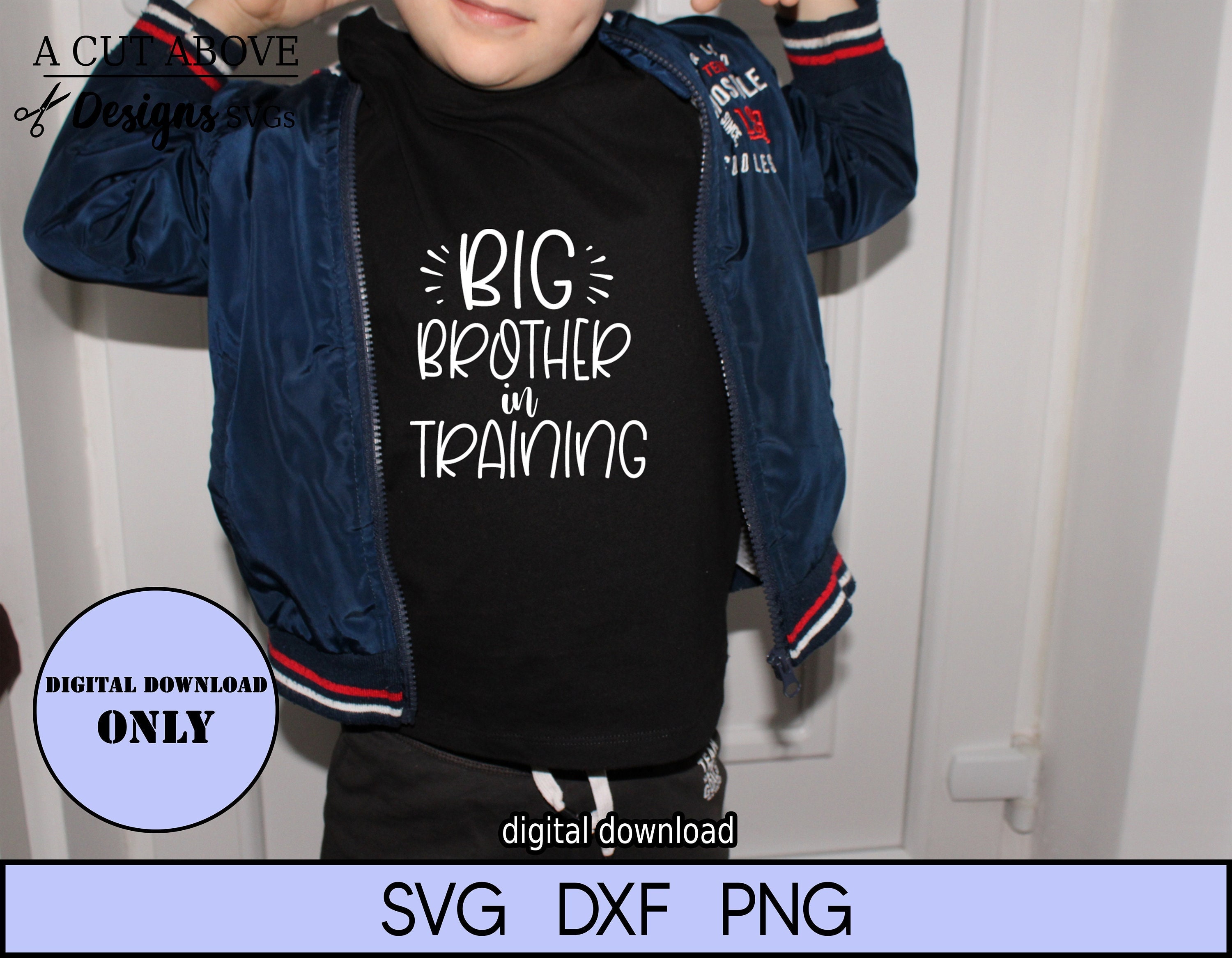 Big Brother in Training Svg, New Baby Svg. Pregnancy Announcement Svg ...