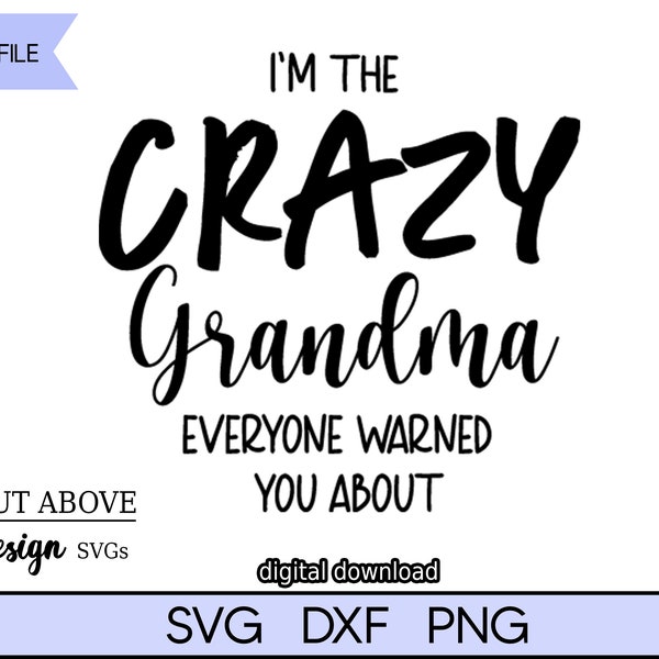 Grandma Svg - Etsy