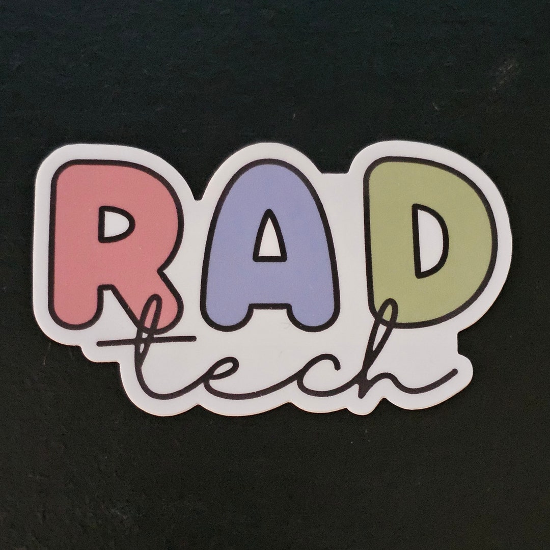 Xray Tech Sticker • Radiology Tech • Rad Tech Gift • Cath Lab ...