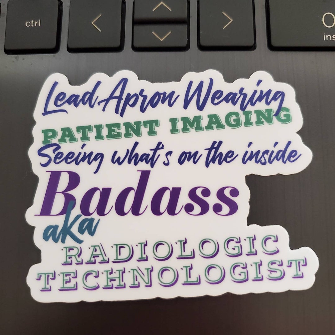 Radiology Tech Sticker • Xray Tech Gift • Radiologic Technologists Week ...