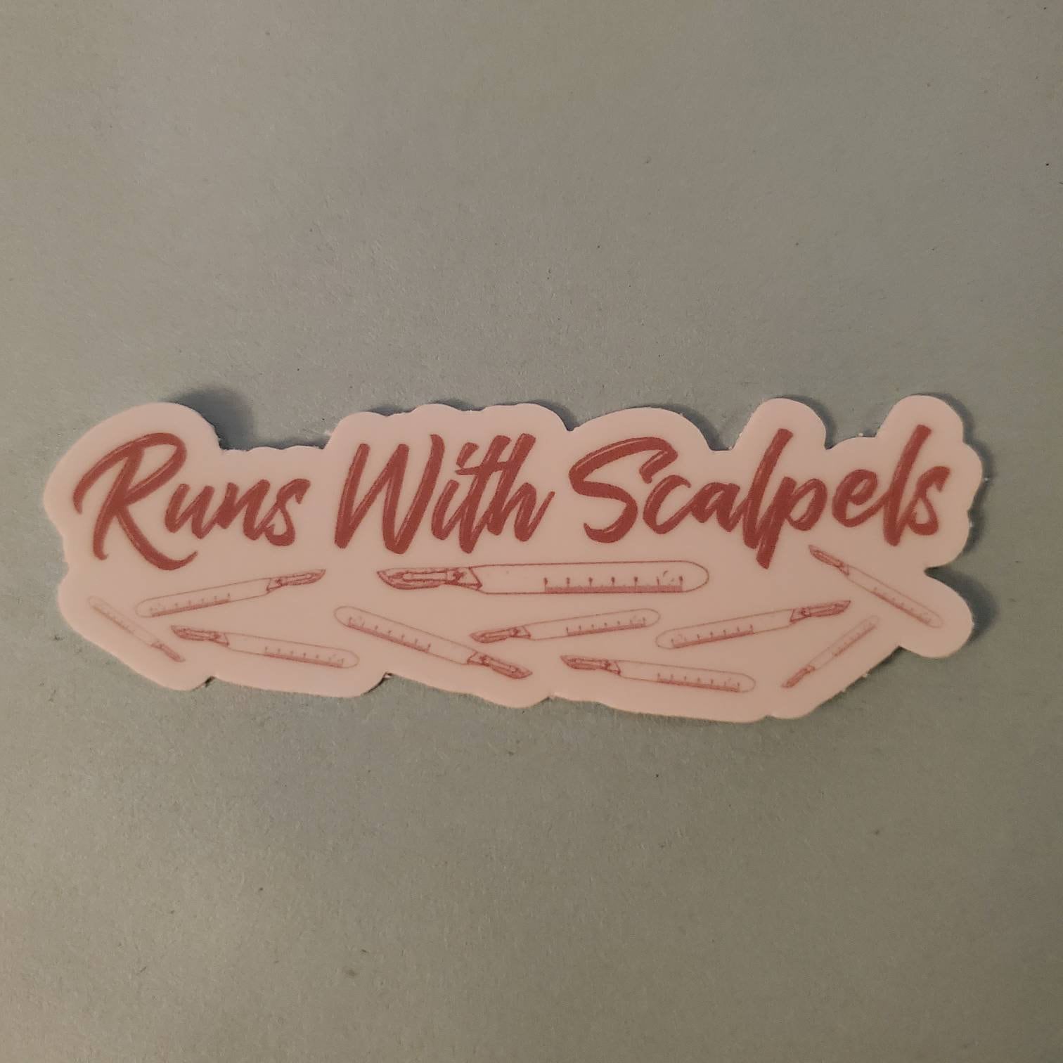 Waterproof Scrub Tech Sticker • OR Nurse Sticker • Surgical Technician ...