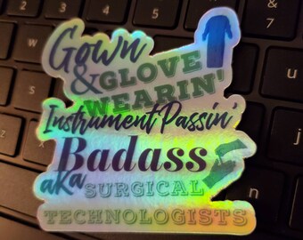 Same Schnidt Scrub Tech Sticker • OR Nurse Sticker • Surgical ...