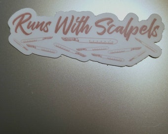 Surgical/operating Room Tech Healthcare Sticker - Etsy