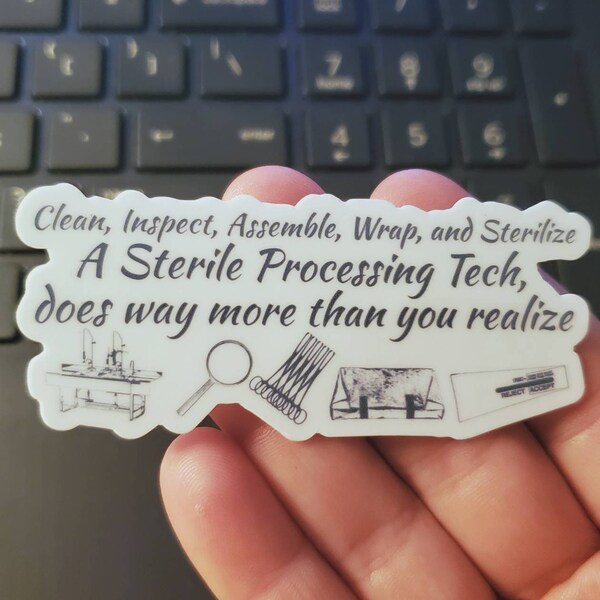 Sterile Processing Stickers - Etsy