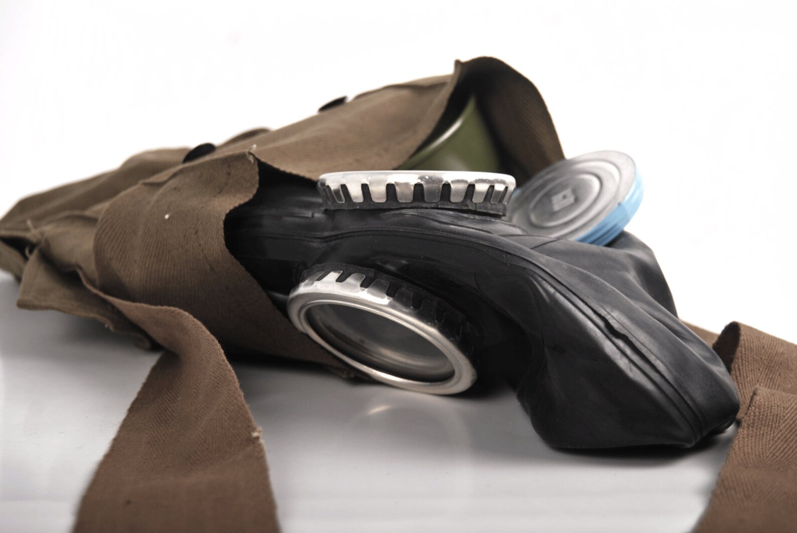 Halloween gas mask Black cybergoth gas mask | Etsy