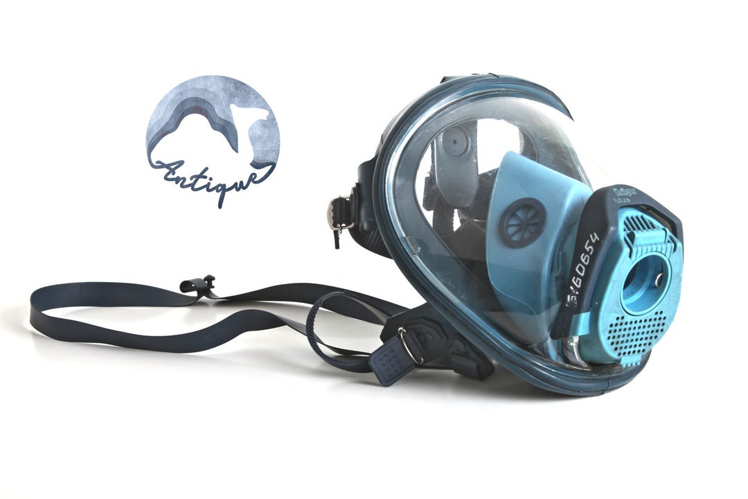 Halloween Gas Mask, Fireman Gas Mask Drager - Etsy