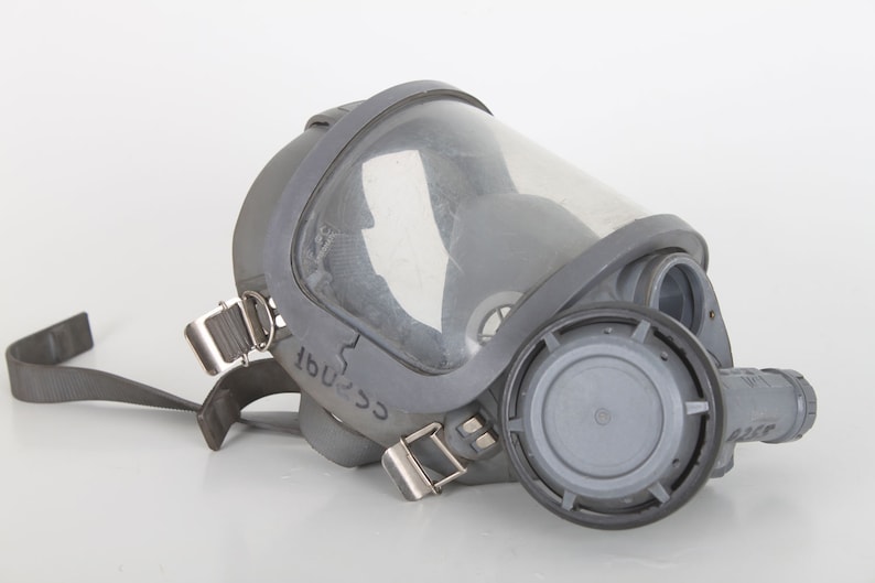 Halloween Gas Mask, Old Fireman Gas Mask - Etsy