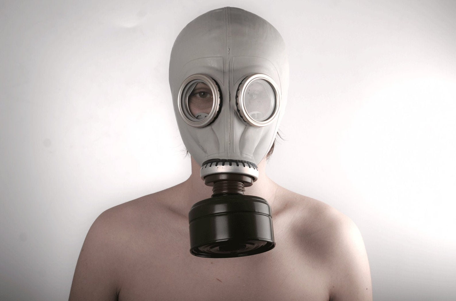 Gas Mask GP-5 White - Etsy