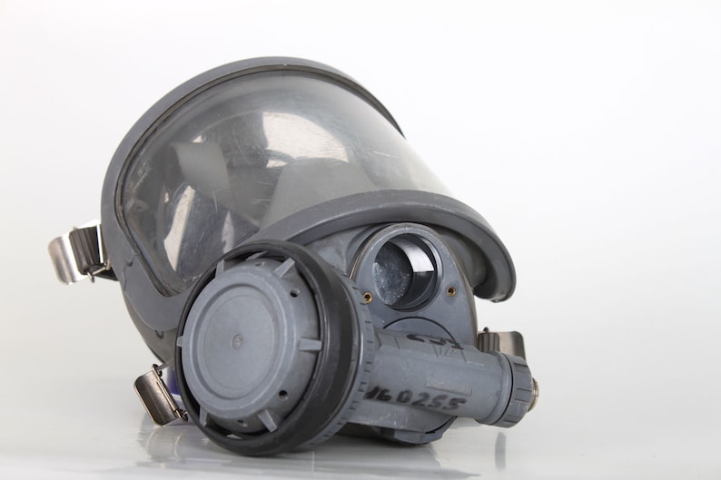 Halloween Gas Mask, Old Fireman Gas Mask - Etsy