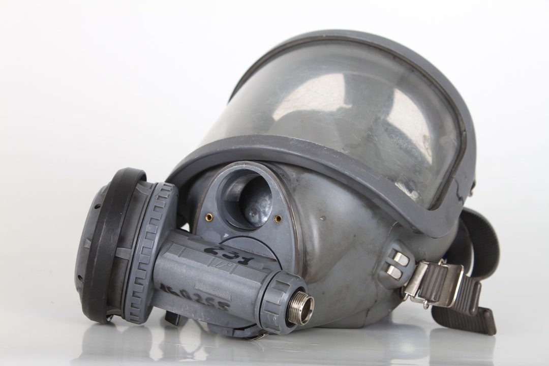 Halloween Gas Mask, Old Fireman Gas Mask - Etsy