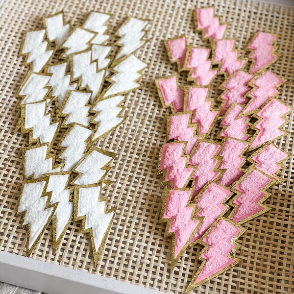 Lightning Bolt Patch - Etsy
