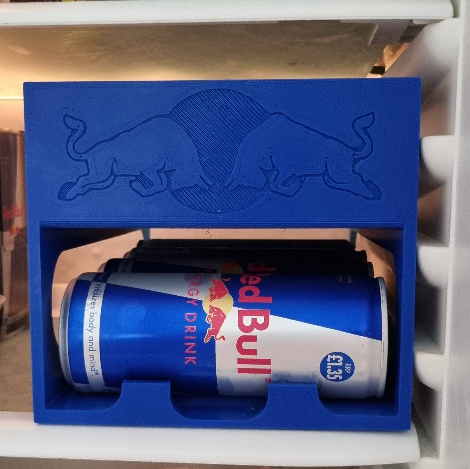 3d Printed 250ml Redbull Can Holder / Dispenser for Fridge / - Etsy UK