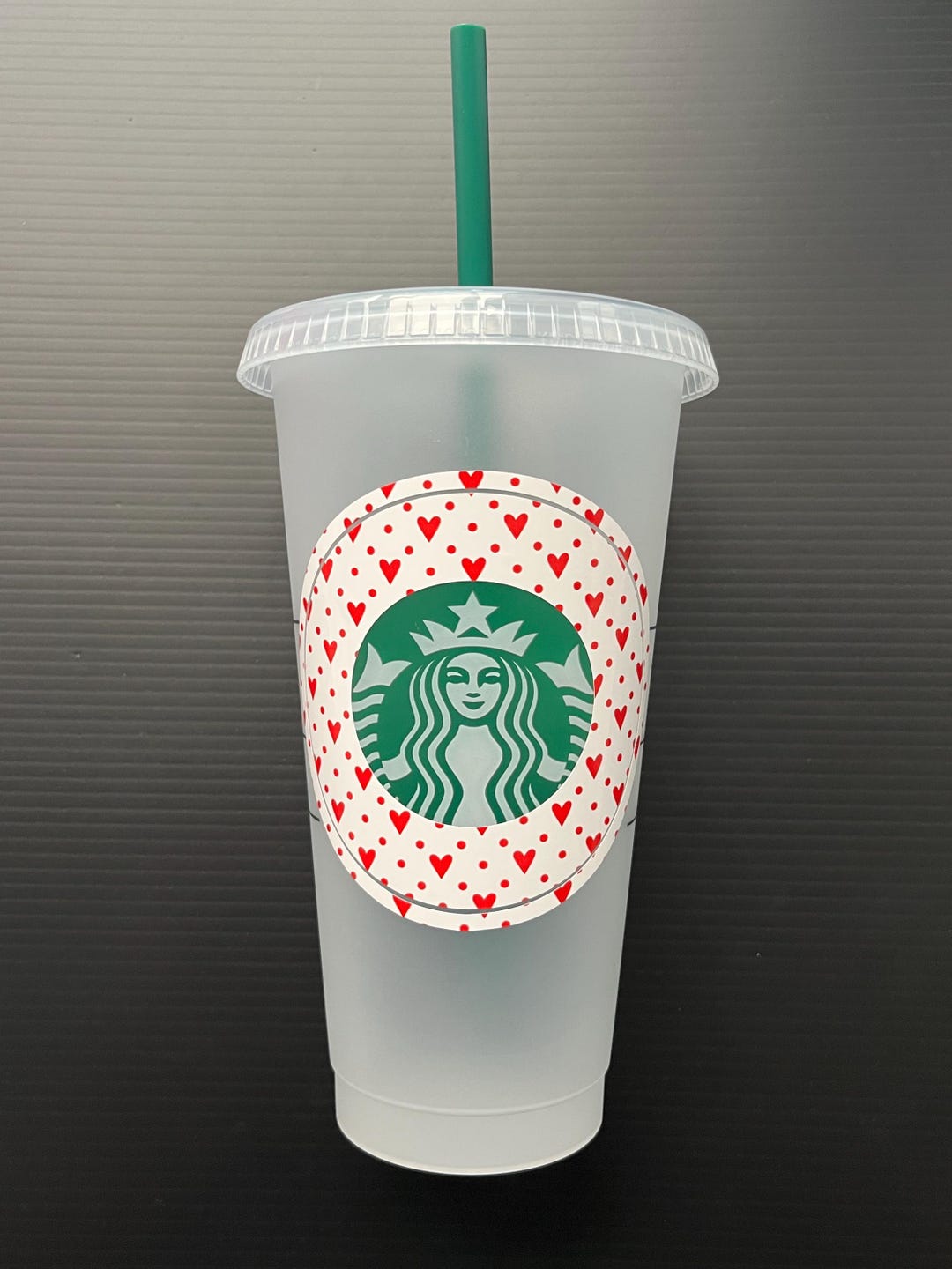 Starbucks Heart Ring Cup | Custom Starbucks Tumbler | Heart Ring Cup ...