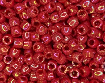Red Pony Beads | Etsy
