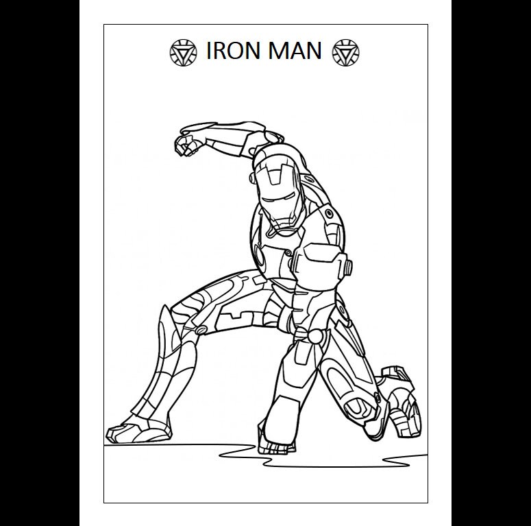 Marvel Heroes Coloring Pages Printable Pages 40 Heroes - Etsy UK