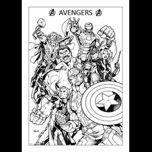 Marvel Heroes Coloring Pages | Printable Pages | 40 Heroes Coloring ...