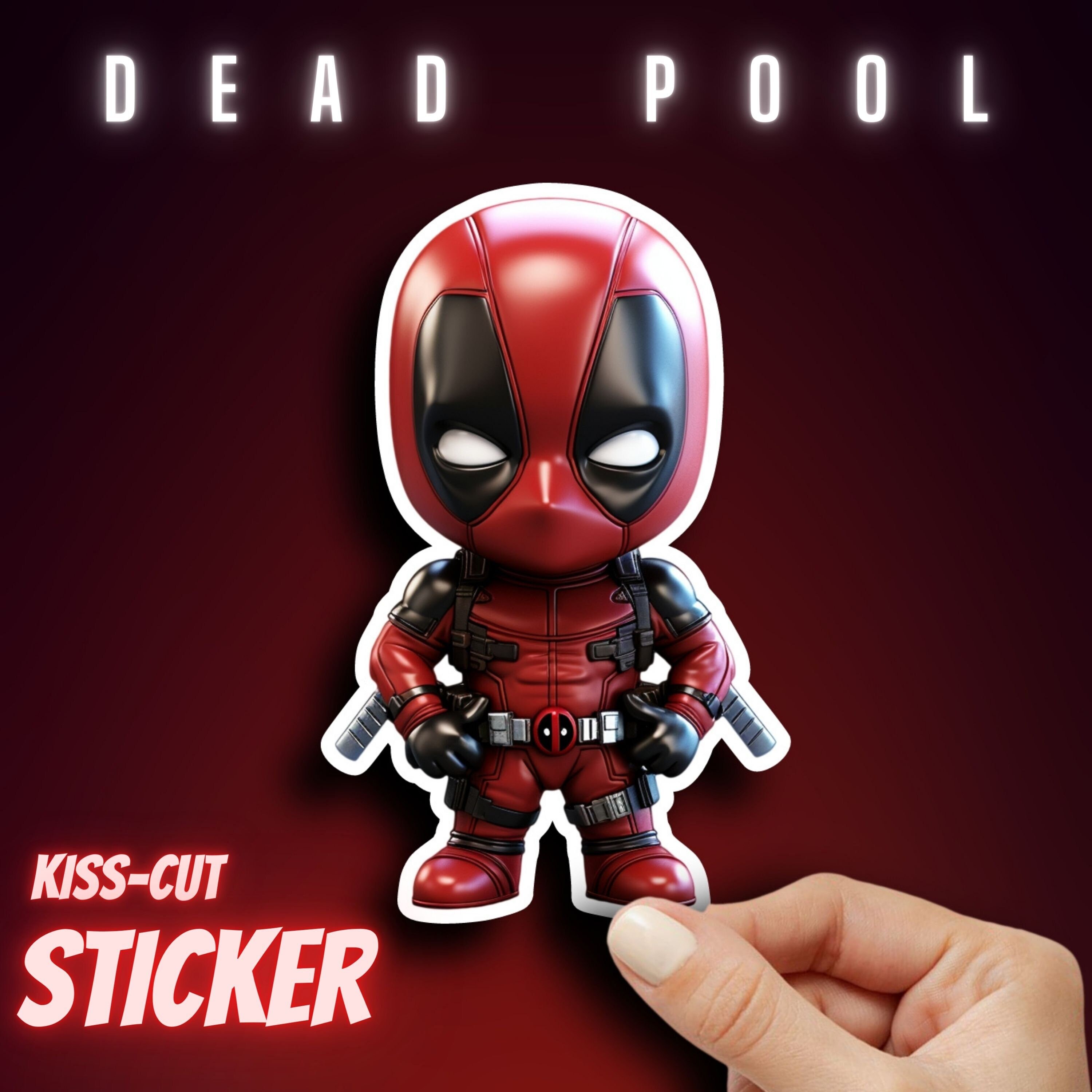 Deadpool Kisses Spider Man