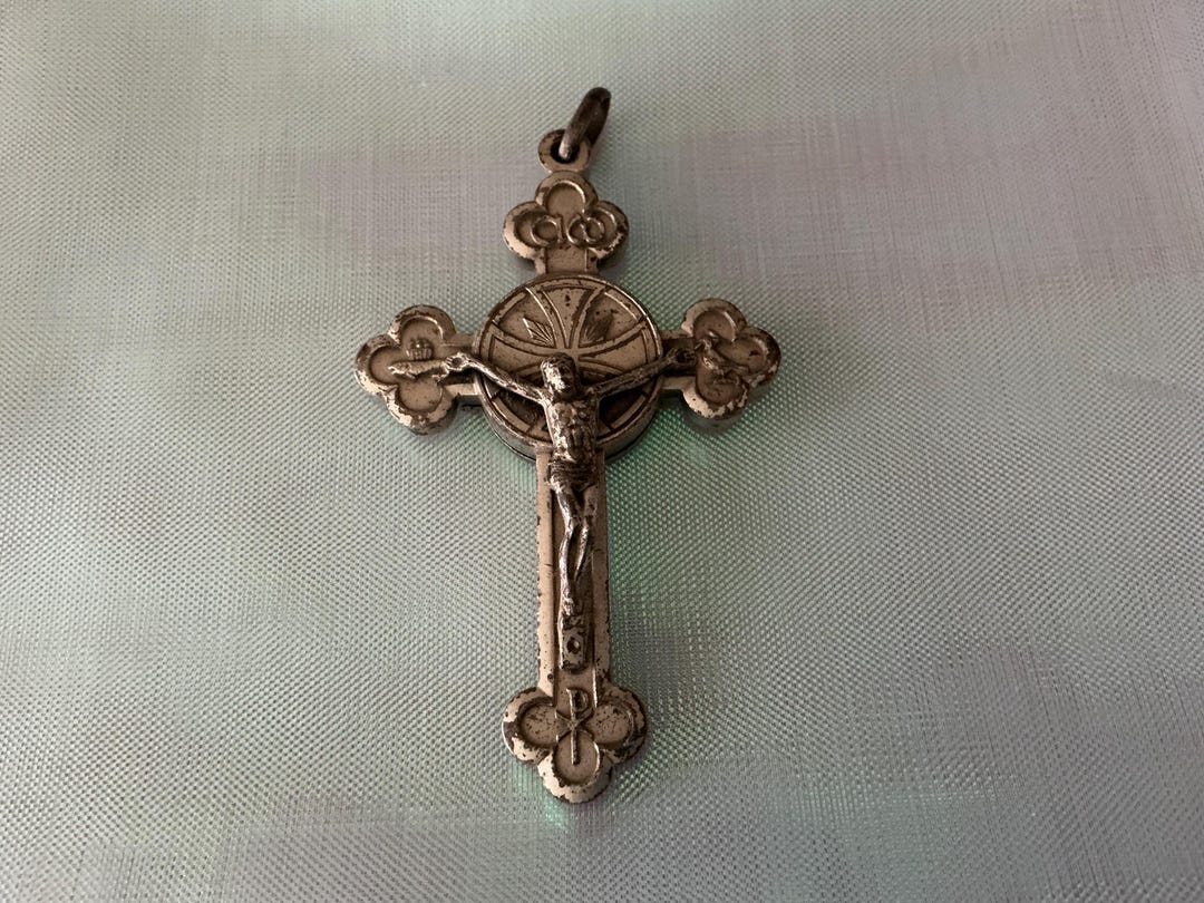 Q35 Antique Reliquary Crucifix W/ Relics St. Capitanio + St. Gerosa - Etsy