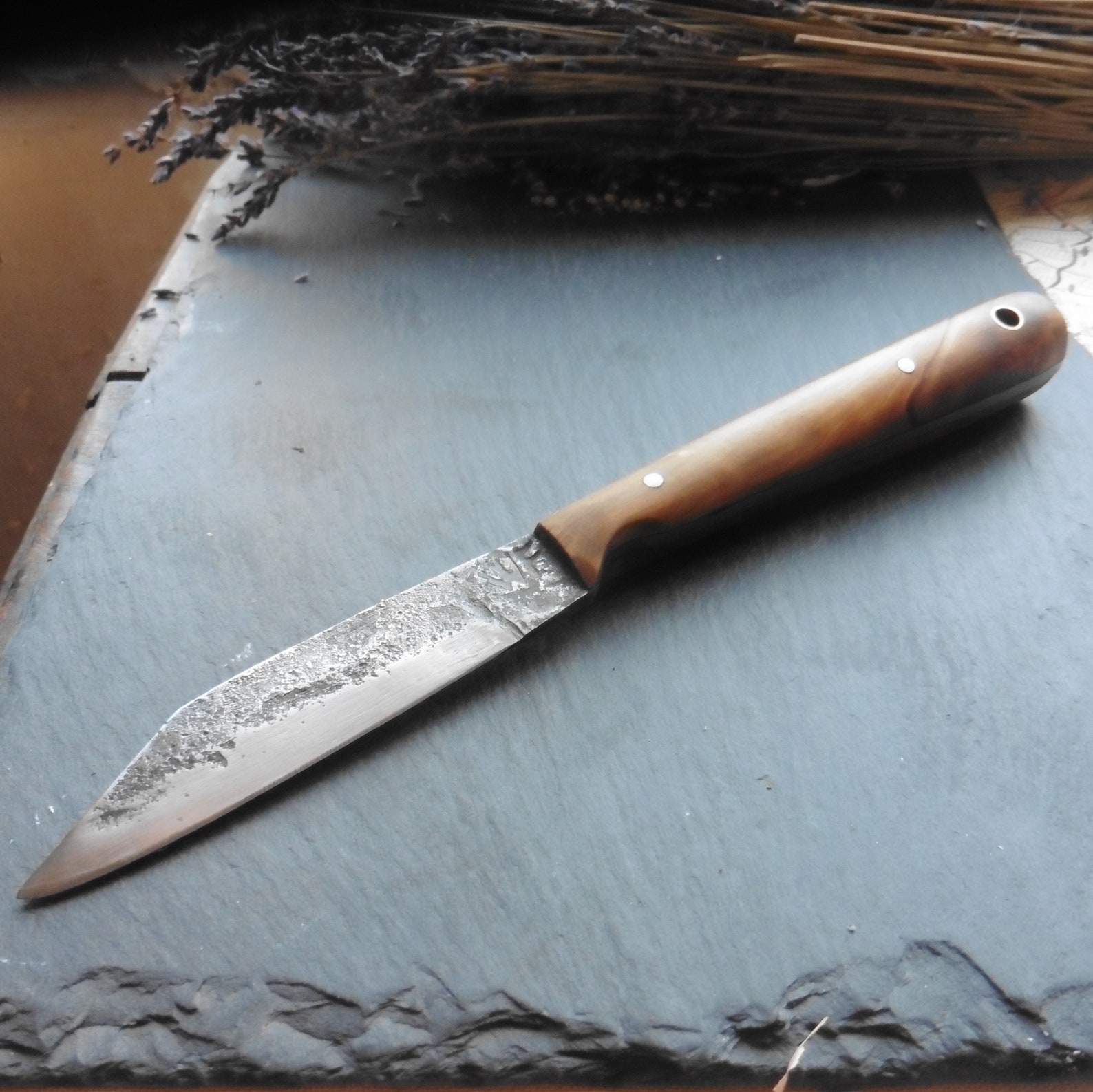 Hand forged Seax / Anglo-Saxon knife / Viking Knife / | Etsy