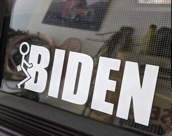 F Biden Car Decal - Etsy