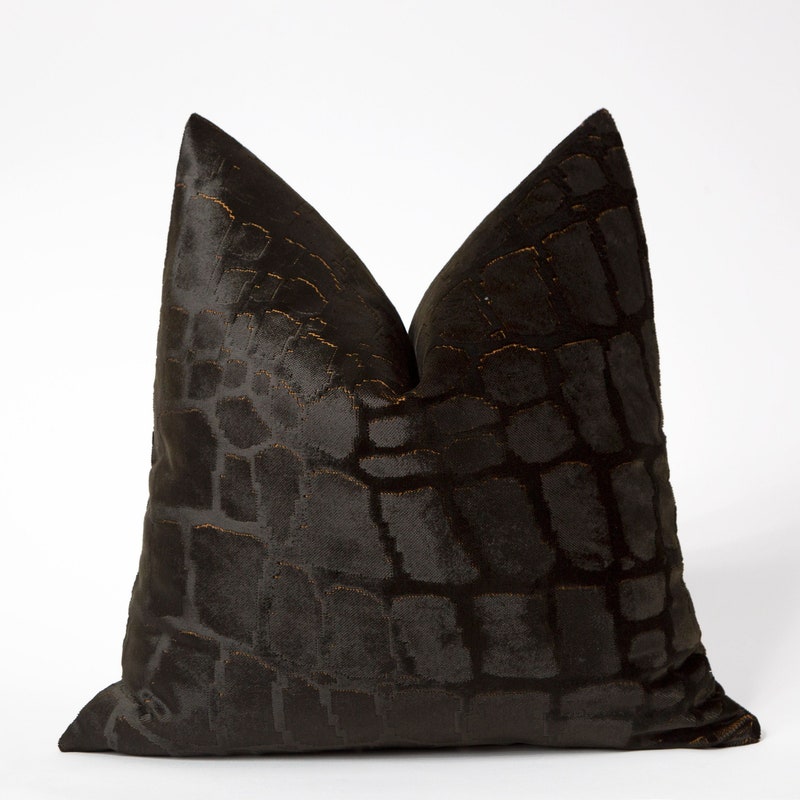 Black Pillows - Etsy