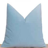 Light Blue Pillow - Etsy