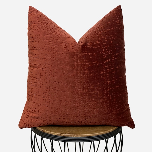Rust Pillow - Etsy