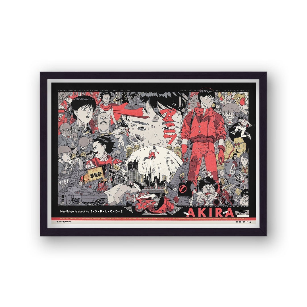 Akira Reimagined Movie Poster - Etsy