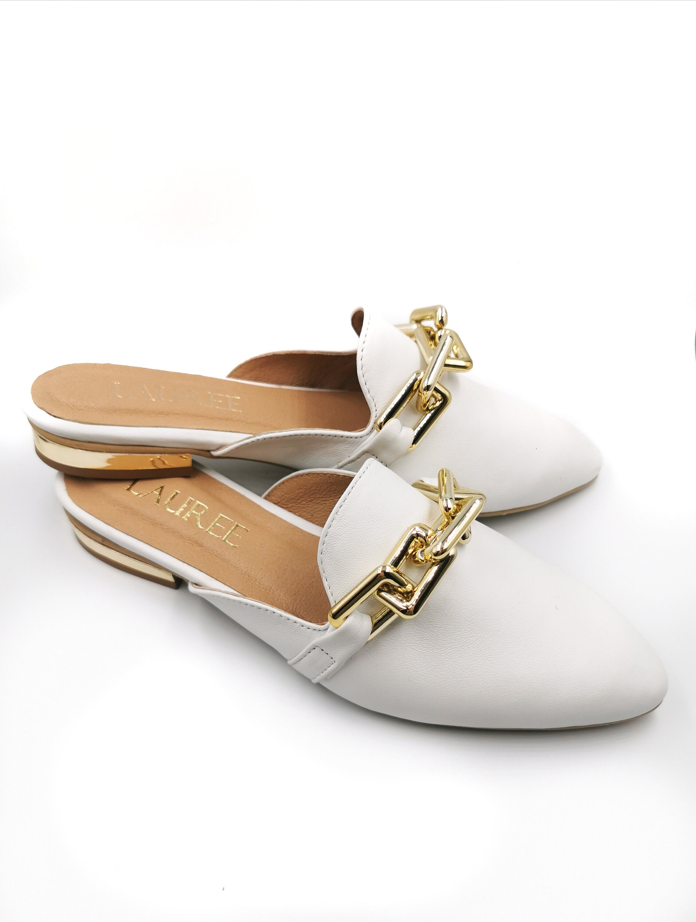 Glamorous Gold Chain Slides: Slide Into Style With Sparkling - Etsy