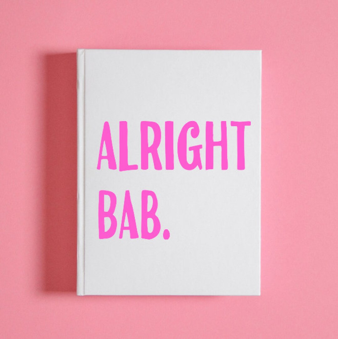 DIY Alright Bab Brum Vinyl Decal Sticker (STICKER ONLY) Gift - Etsy
