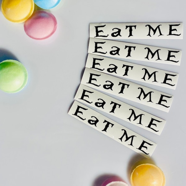 Eat Me Tags - Etsy UK