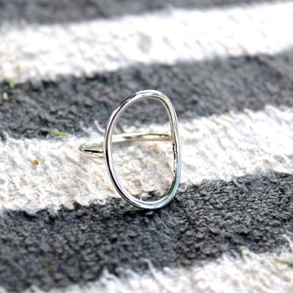 Large Oval Ring - Etsy