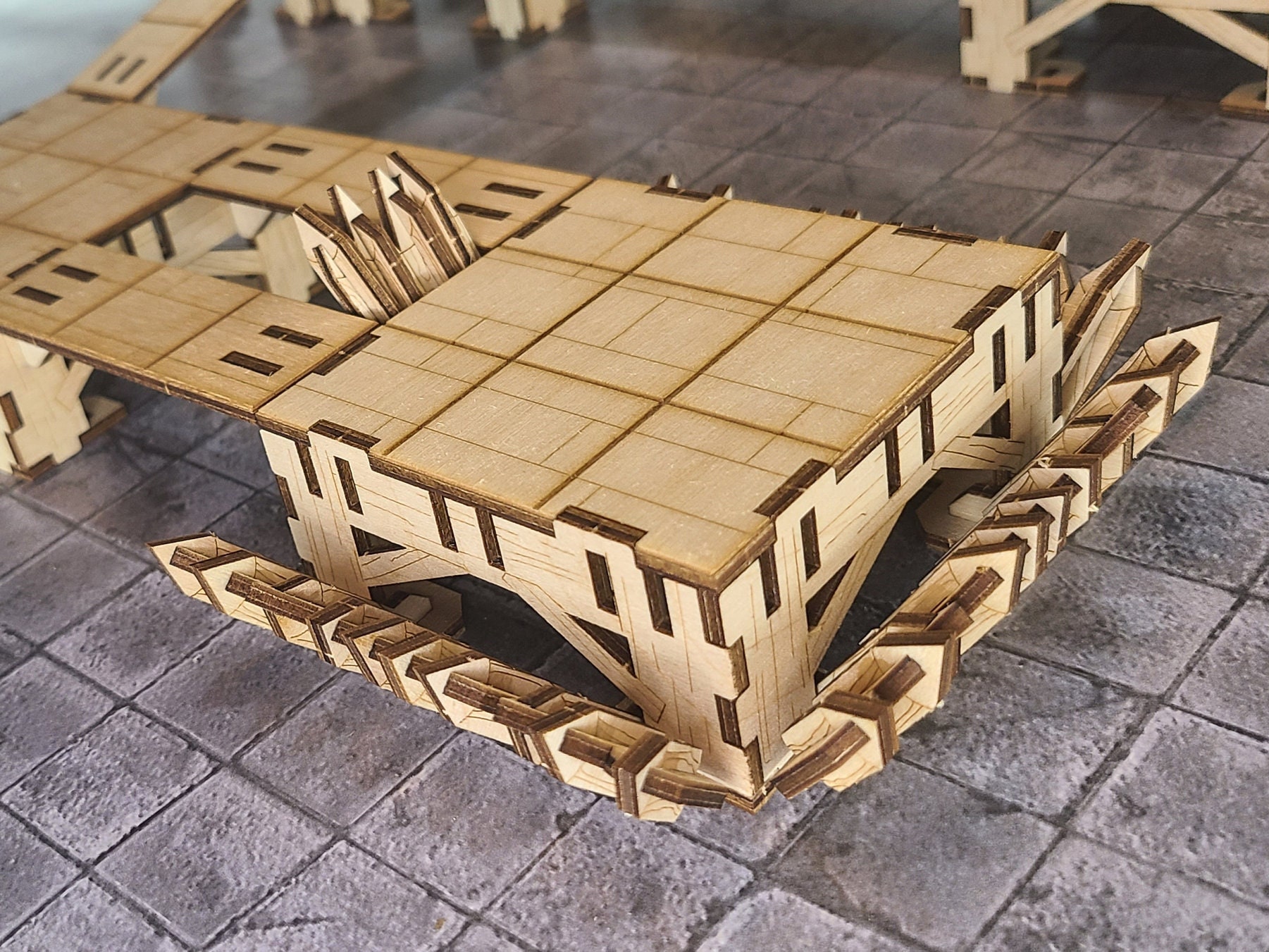Modular Tower Expansion Walls and Spikes for TTRPG Combat - Etsy