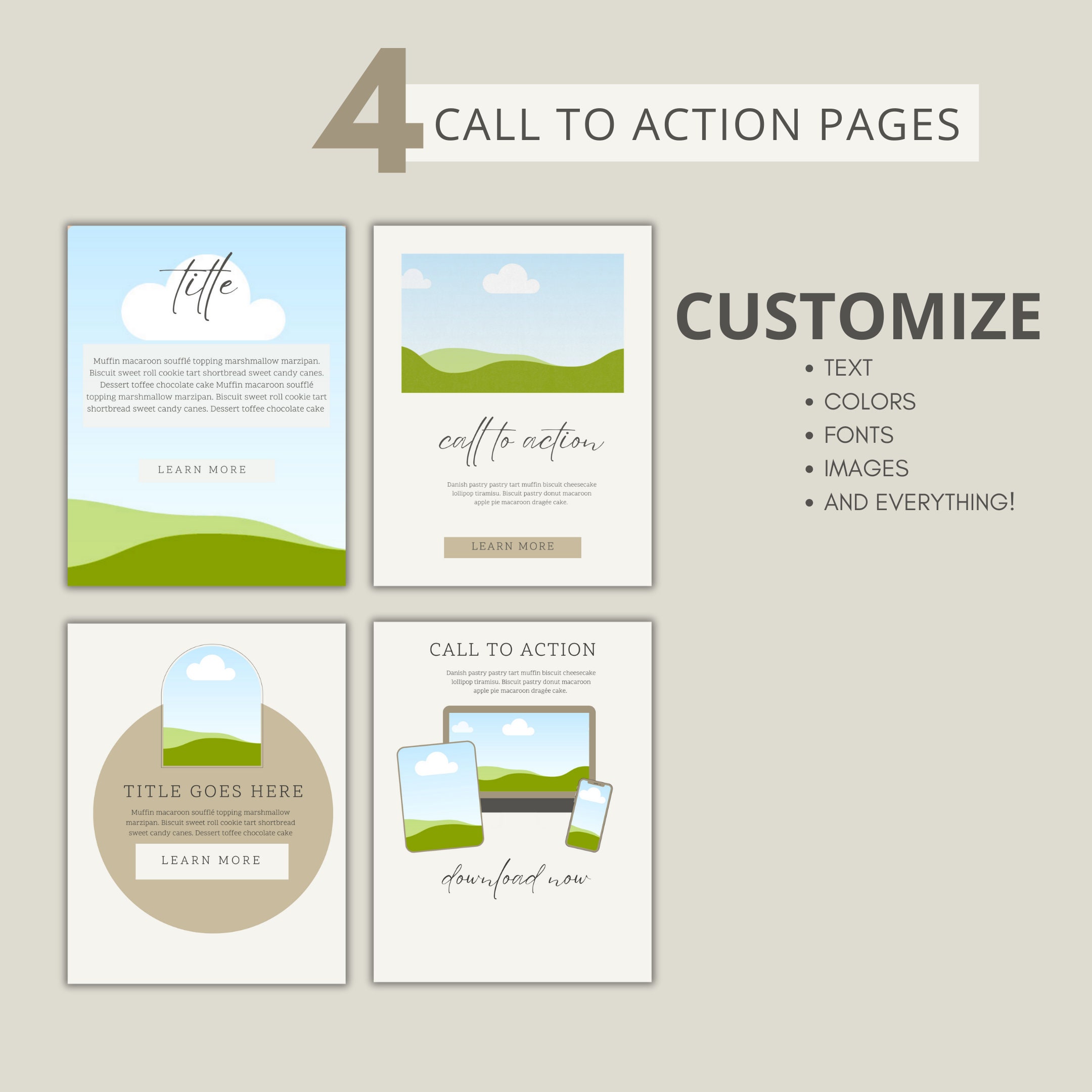 Ebook Template Canva, Coaching Guide Book Canva Template, Lead Magnet ...