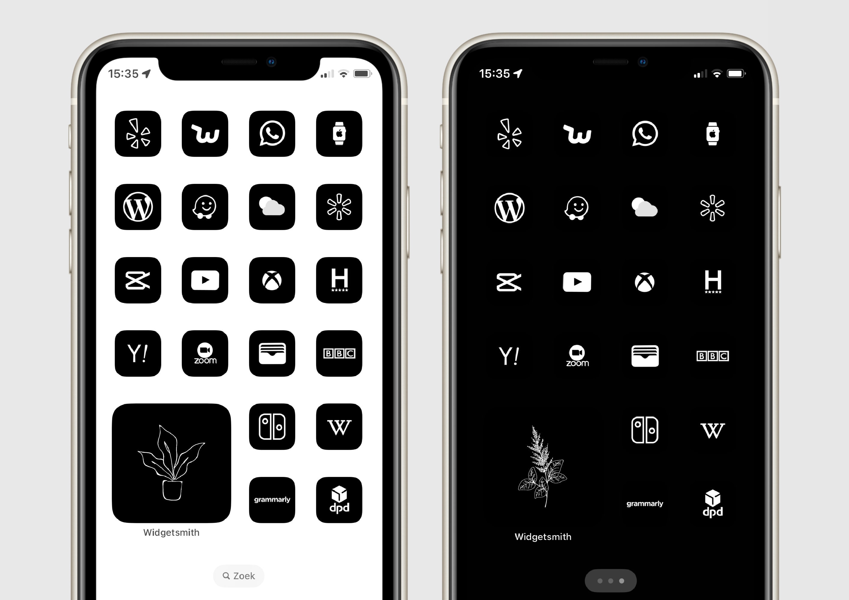 200 Black App Icons for Ios 16 App Icons for an Aesthetic iPhone or ...
