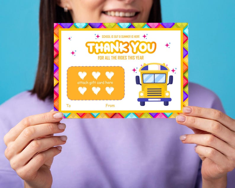 School Bus Card Bundle, Layered Bus Cards, School Bus Driver Cards, Bus ...