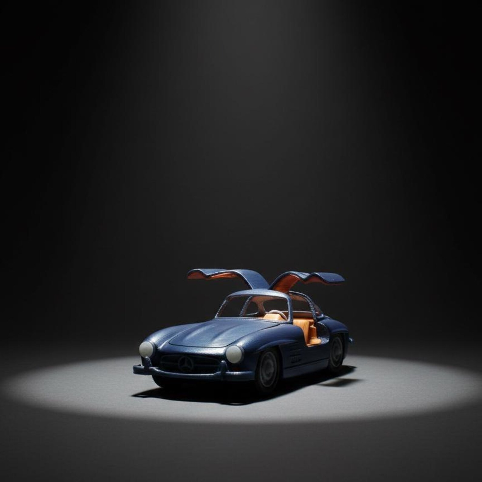 Cultus 3D German Luxury Car Model Gullwing Classic Coupe STL Vintage ...