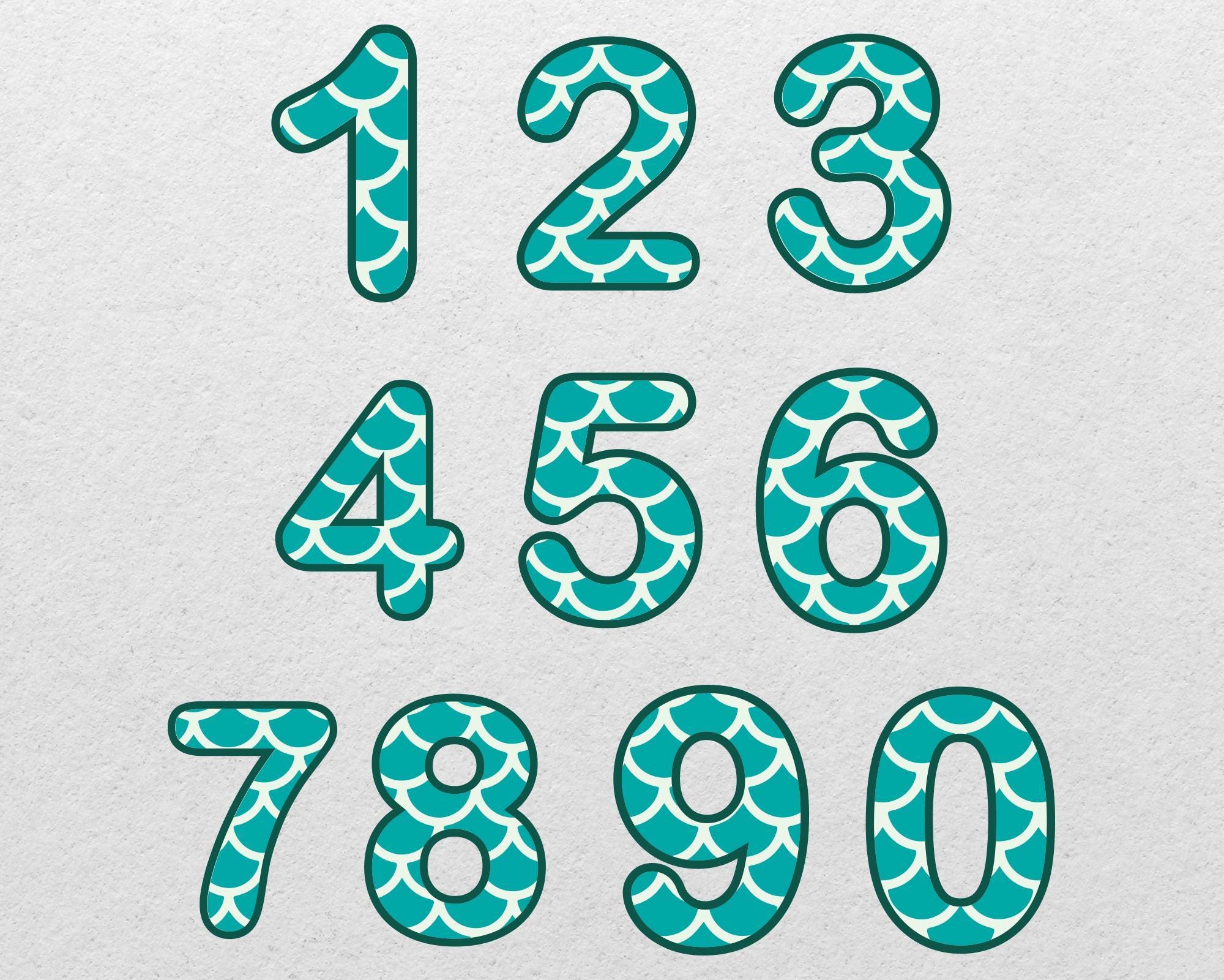 Mermaid Alphabet SVG, Outline Mermaid Alphabet PNG, Alphabet Digital ...