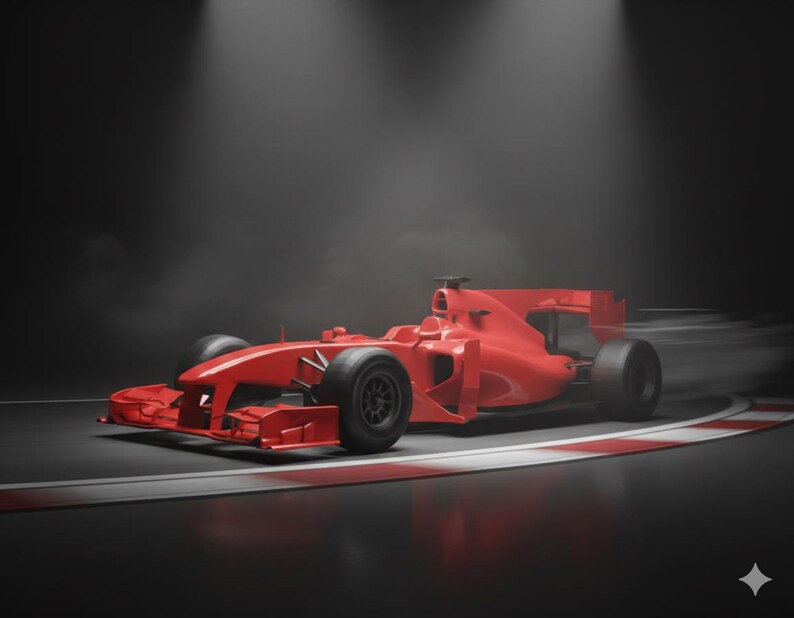 F1 Race Car MP4-25 3D Model STL | Formula Inspired Open Wheel Car, High ...
