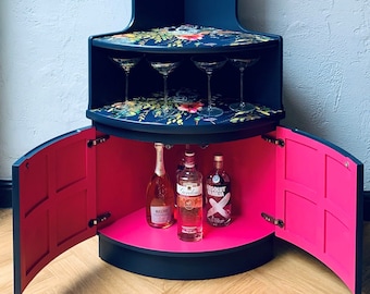 Nathan Teak Corner Unit / Drinks Cabinet Ready to Commission - Etsy UK
