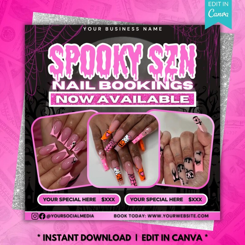Halloween Nails - Etsy