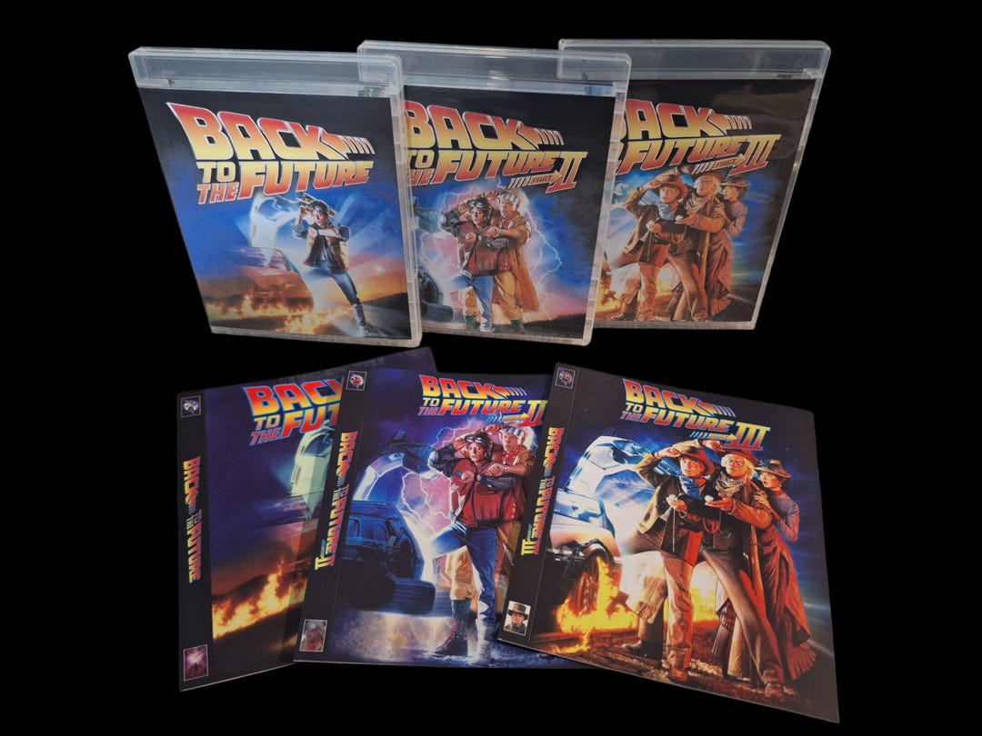 Back in Time Adventures Trilogy (no Films) Clear Cases & Slipcovers - Etsy