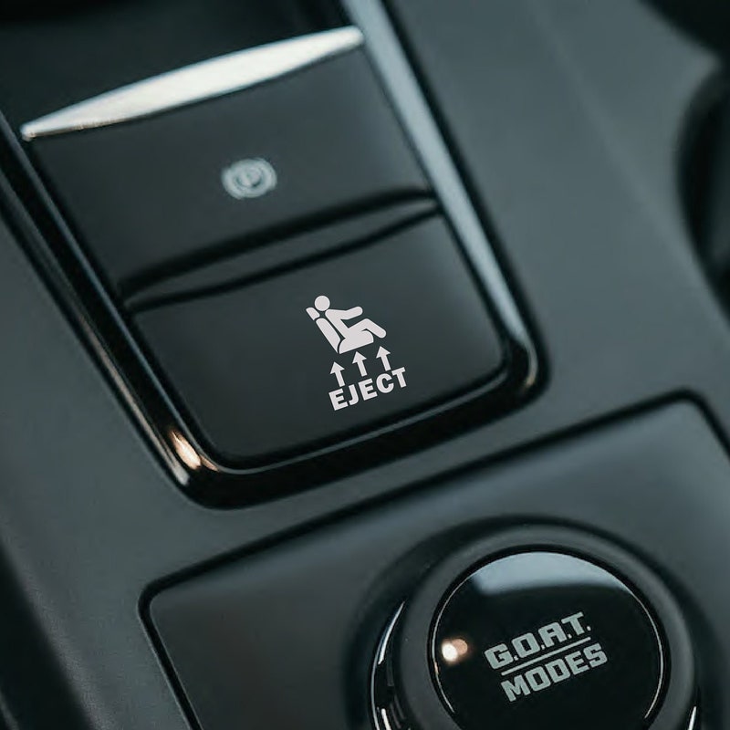 Car Button Stickers - Etsy