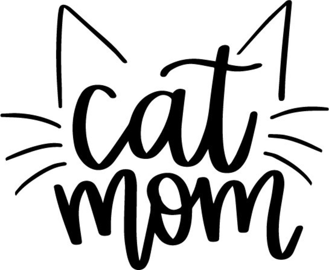 CAT Mom Cat MUM FUNNY Decal Sticker Vinyl Sticker Car - Etsy Hong Kong